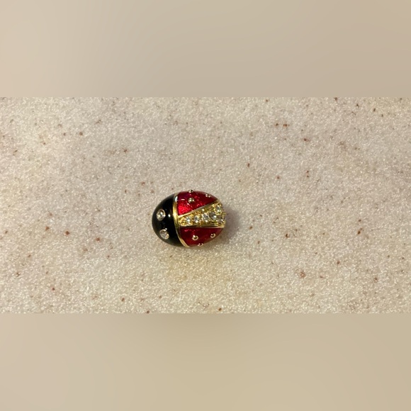 Joan Rivers | Jewelry | Joan Rivers Red And Black Ladybug Brooch | Poshmark